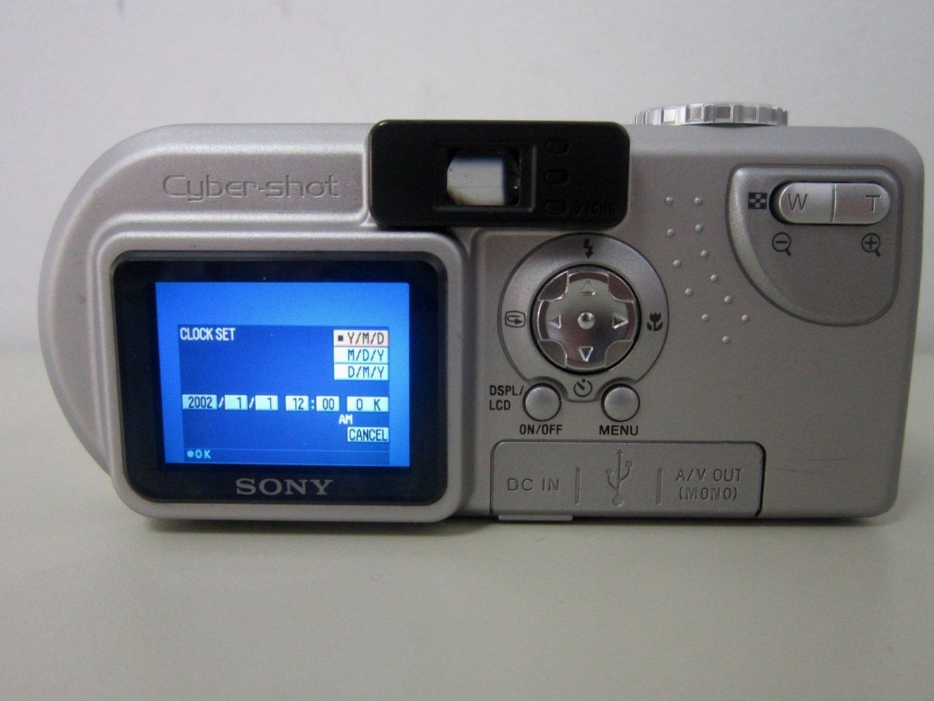 Sony Cyber-shot DSC-P9 4.0 MP Digital Still Camera x3 Batteries Charger ...