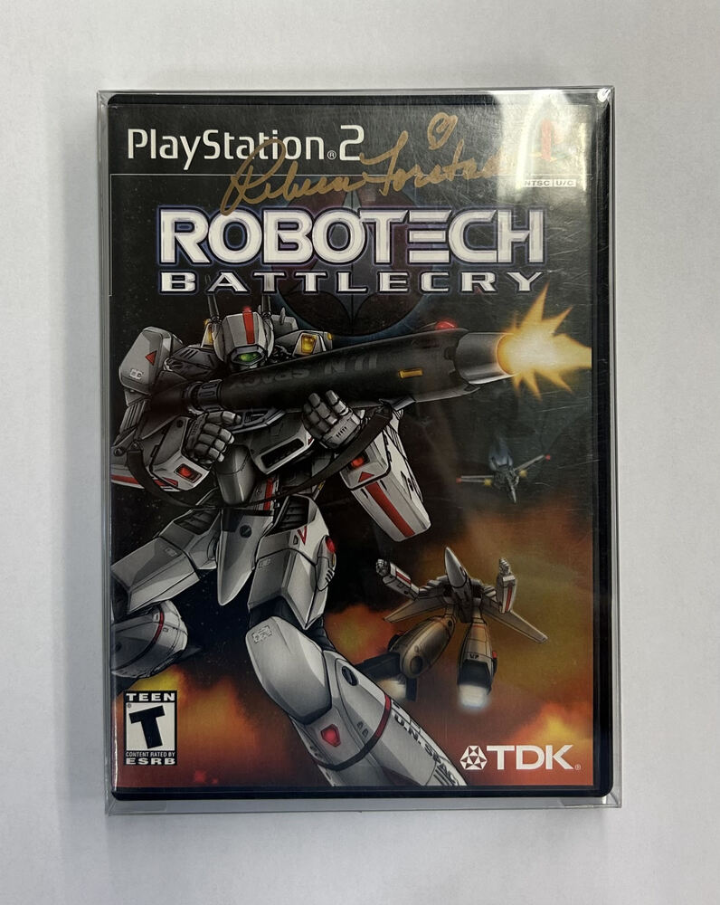PS2 Robotech Battlecry Autographed | Avenue Shop Swap & Sell