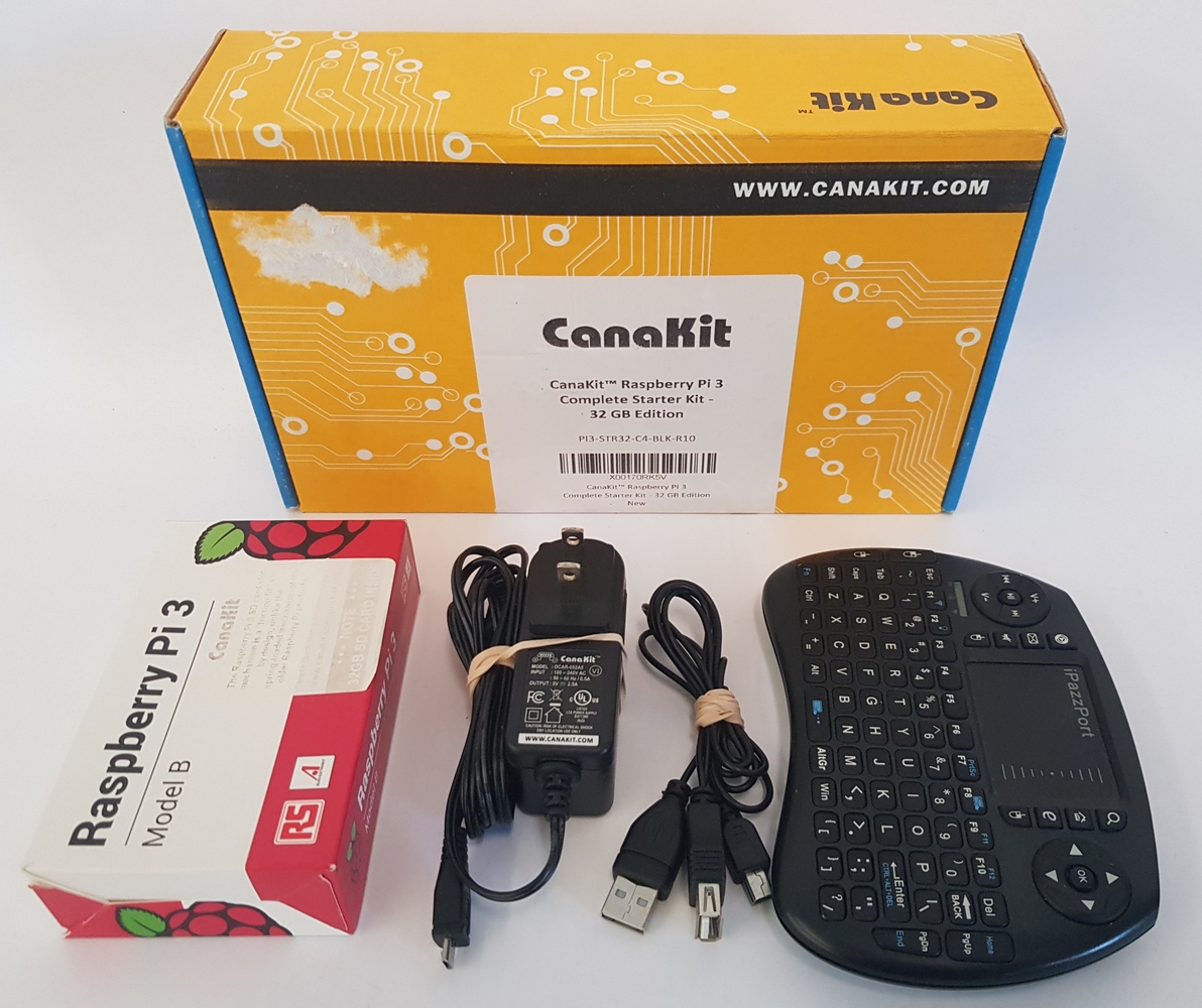 CANAKIT RASPBERRY PI 3 STARTER KIT 32GB EDITION | Avenue Shop Swap & Sell
