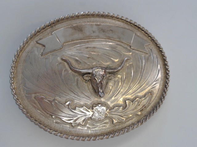 ALPACA MEXICO BULL HEAD BELT BUCKLE | Avenue Shop Swap & Sell