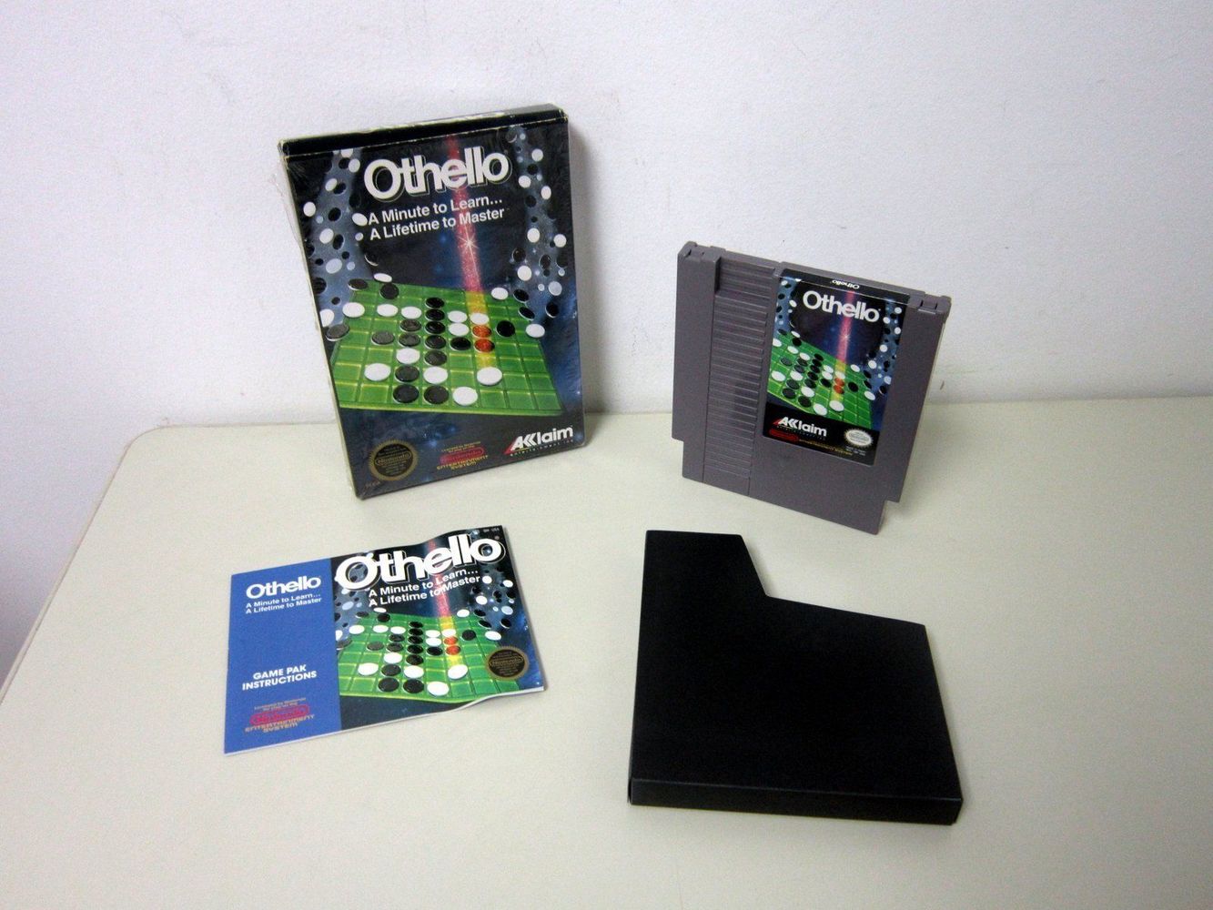 Othello (Nintendo Entertainment System, 1988) NES Complete Box Manual ...