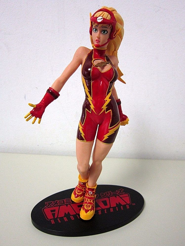 Ame-Comi Jesse Quick THE FLASH Heroine-Series Limited Edition Figure ...