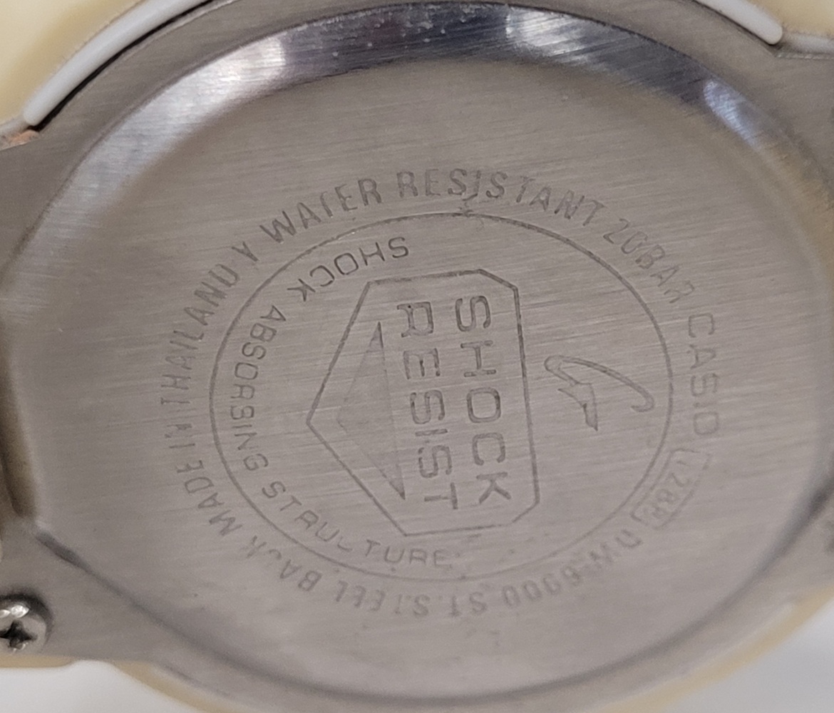 CASIO G SHOCK CREAM COLOUR WRIST WATCH | Avenue Shop Swap & Sell