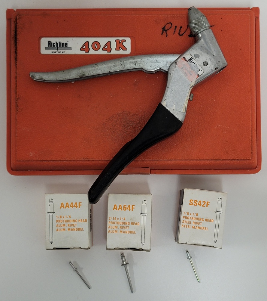 Richline PRO-404K Riveting Tool + Rivets | Avenue Shop Swap & Sell