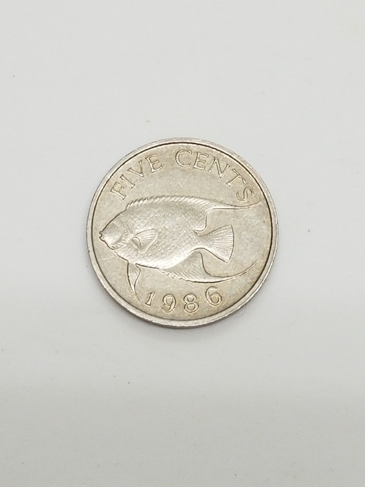 1986 BERMUDA FIVE CENTS | Avenue Shop Swap & Sell