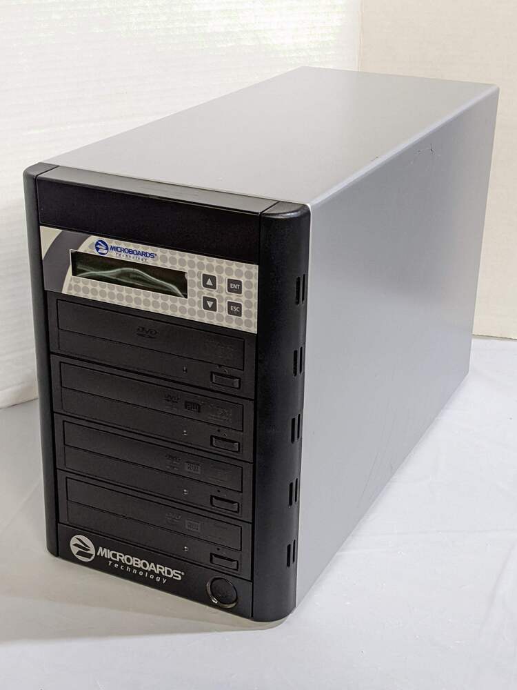 Microboards QD-DVD-123 24x/48x Standalone 1:3 DVD/CD Duplicator ...