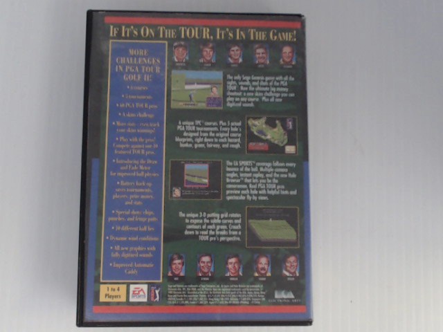 PGA TOUR GOLF II SEGA GENESIS (1992) COMPLETE | Avenue Shop Swap & Sell