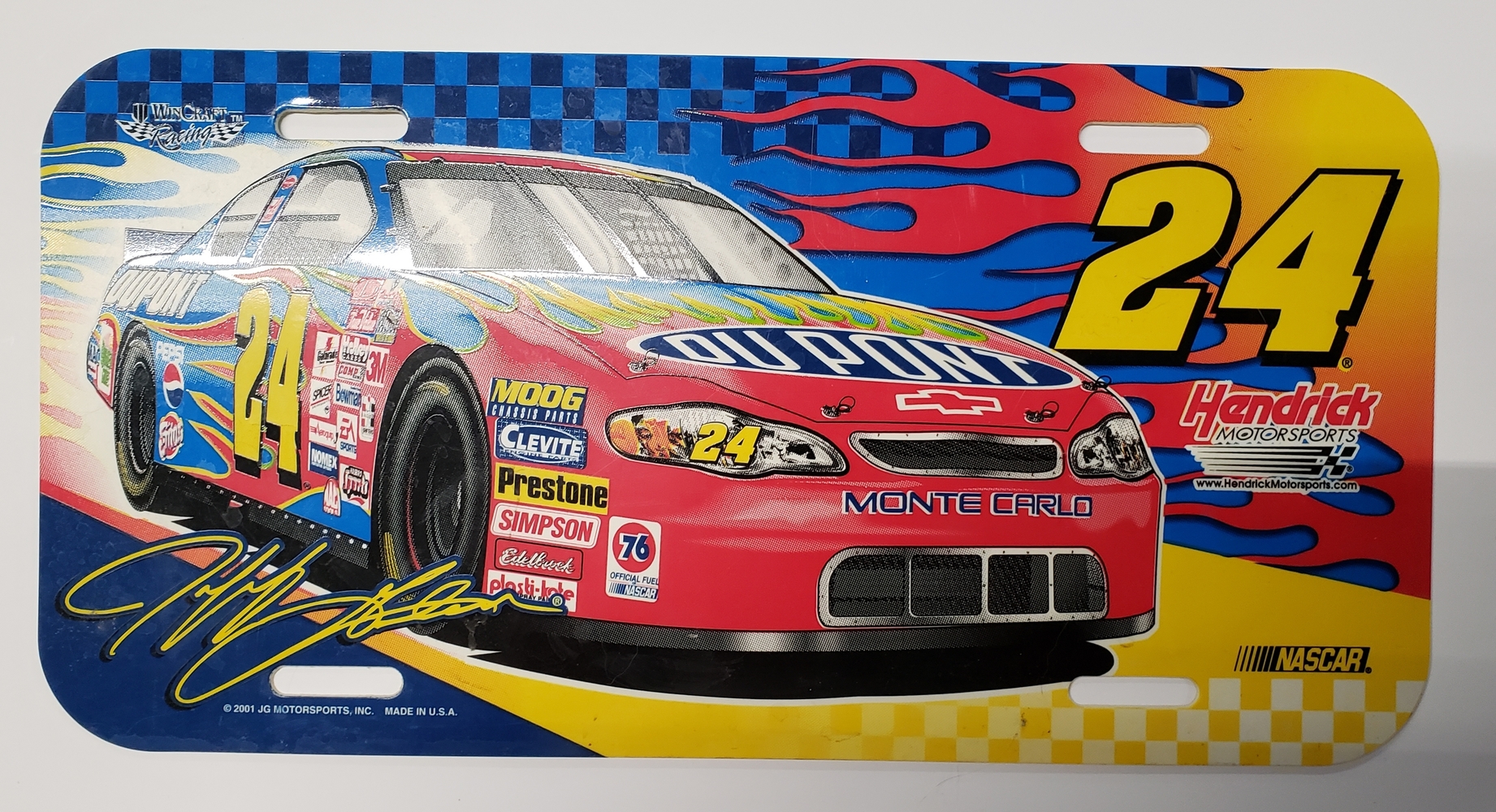 Jeff Gordon Decorative Licence Plate | Avenue Shop Swap & Sell