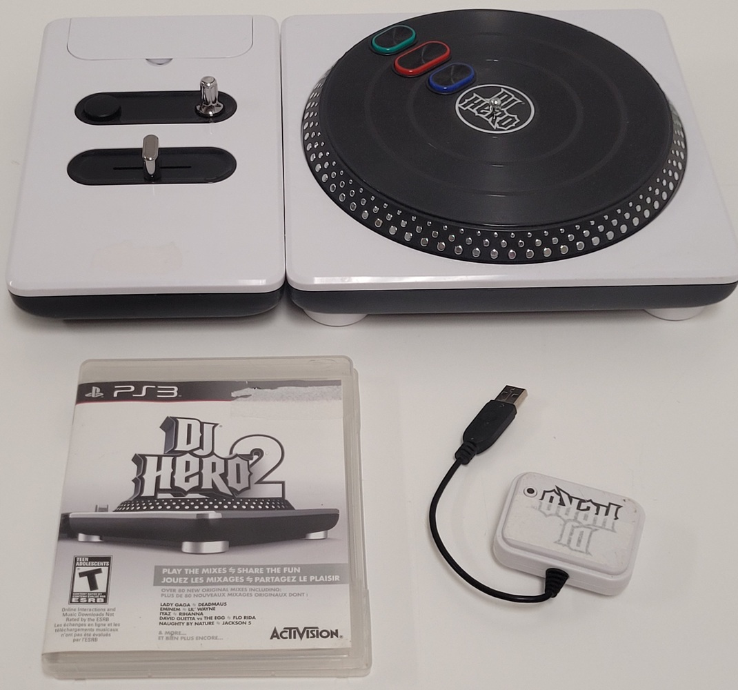 PLAYSTATION 3 DJ HERO 2 SET | Avenue Shop Swap & Sell
