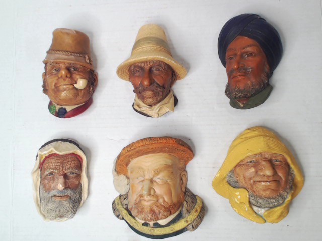 Bossons vintage hand painted wall decor "Made in England" Chalkware ...