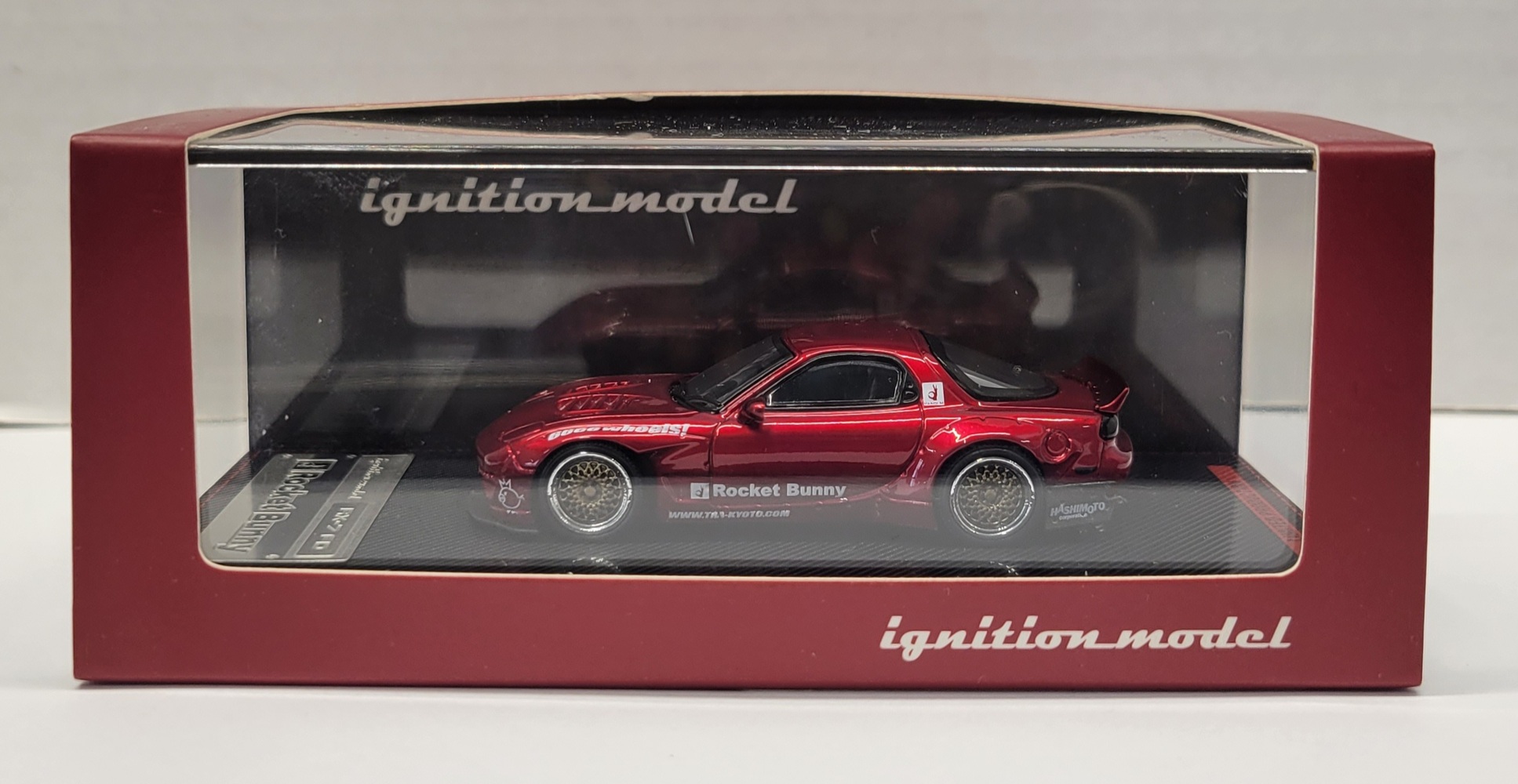 Ignition Model Rocket Bunny RX-7(FD3S) Red Metallic 1:64 Die Cast Car | Avenue Shop Swap & Sell