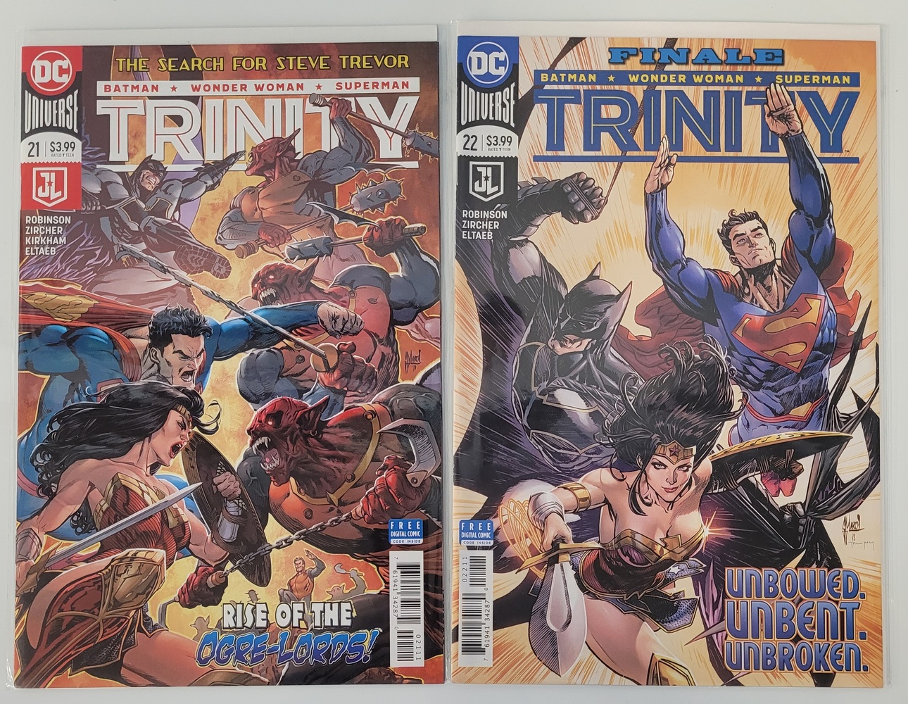 DC Universe Rebirth Trinity 2016 #2-22 + 1 Annual | Avenue Shop Swap & Sell