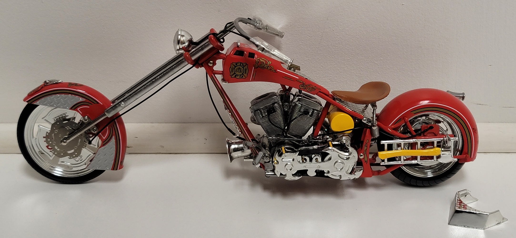 2004 Joyride OCC American Chopper The Series FIRE BIKE 1:10 Scale ...