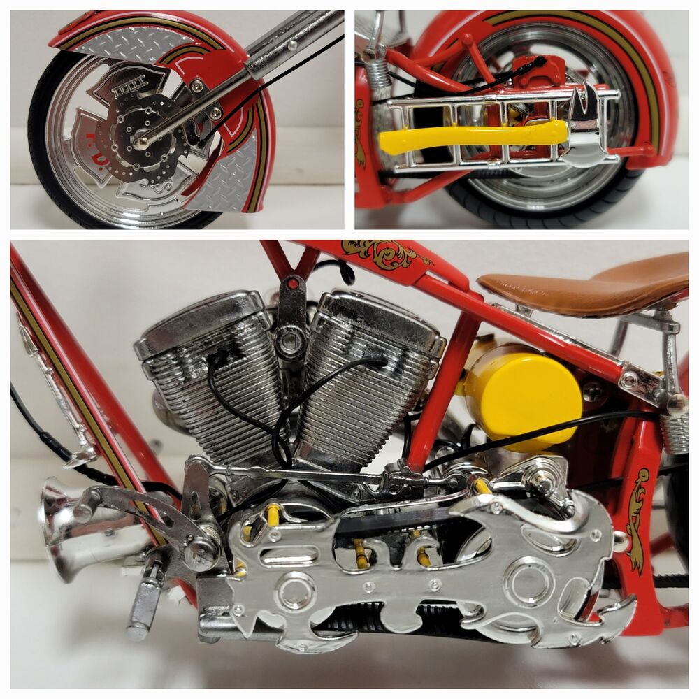 2004 Joyride OCC American Chopper The Series FIRE BIKE 1:10 Scale ...
