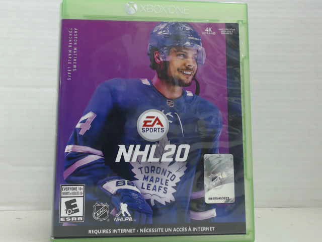 XBOX ONE NHL 20 WITH CASE, INSERT AND DISC | Avenue Shop Swap & Sell