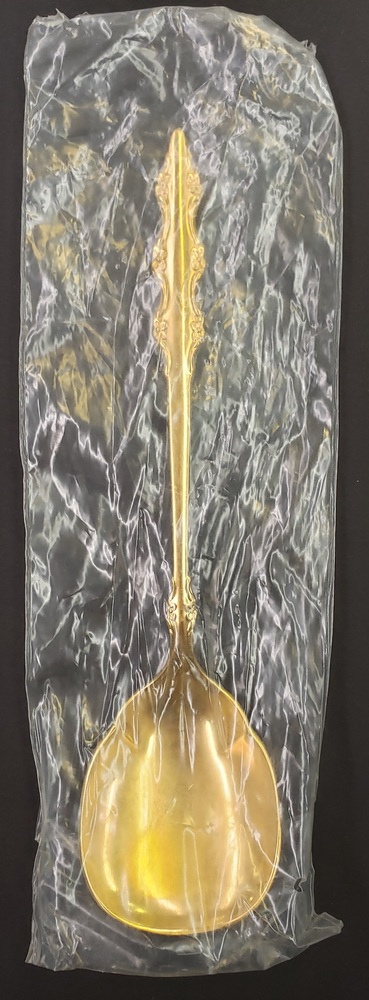 INTERNATIONAL DEEP SILVER EMPRESS PATTERN SUGAR/ JELLY SPOON | Avenue ...