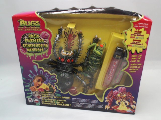 Real Bugs - Brain Swellers 1997 Vintage Toy Brand New Sealed - Blood ...