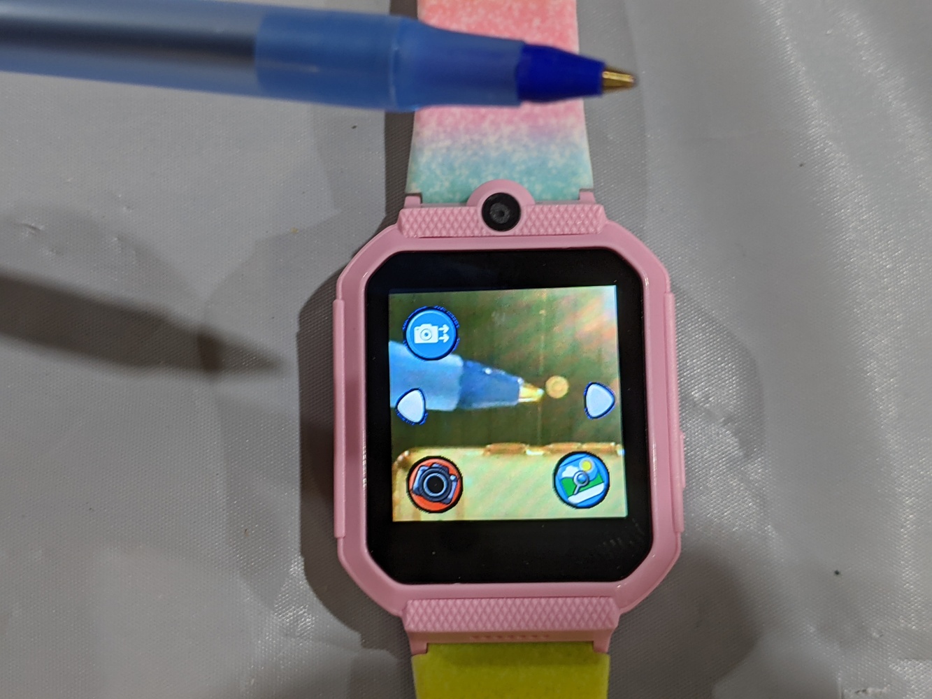 iTIME Kids Touchscreen Interactive Body Temperature Smart Watch with 26 ...