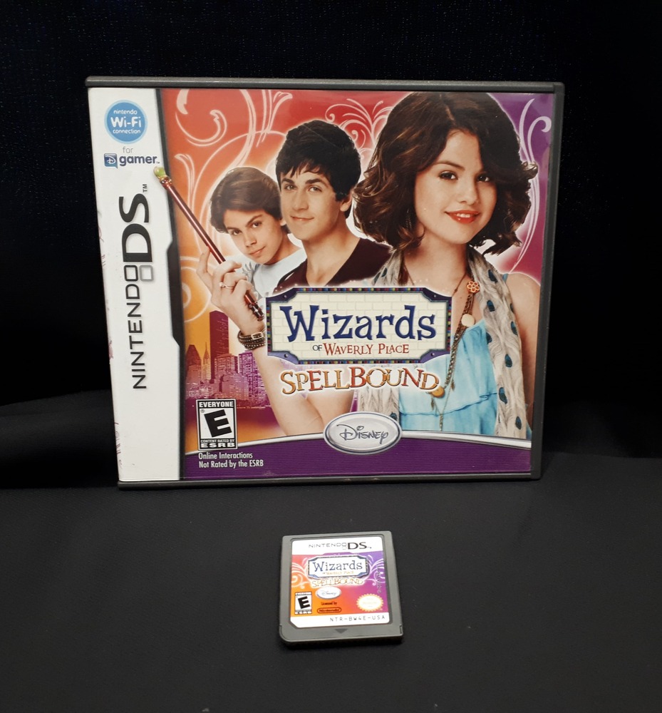 DISNEY WIZARDS OF WAVERLY PLACE SPELLBOUND - NINTENDO DS GAME CIB ...