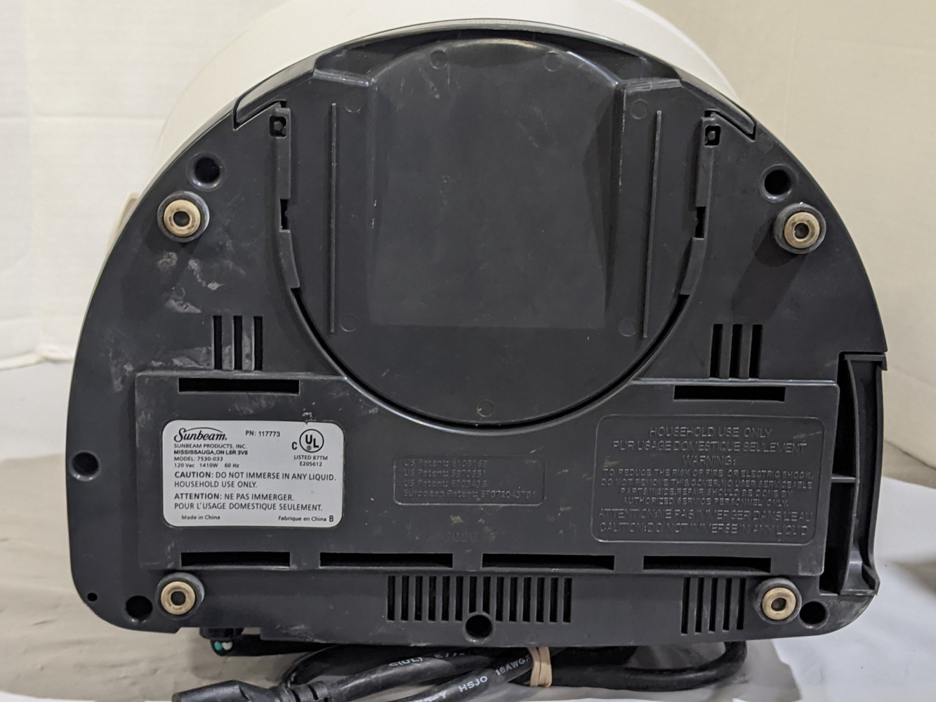 Sunbeam Rocket Grill RG12 Indoor Electric Vertical Cooker | Avenue Shop ...