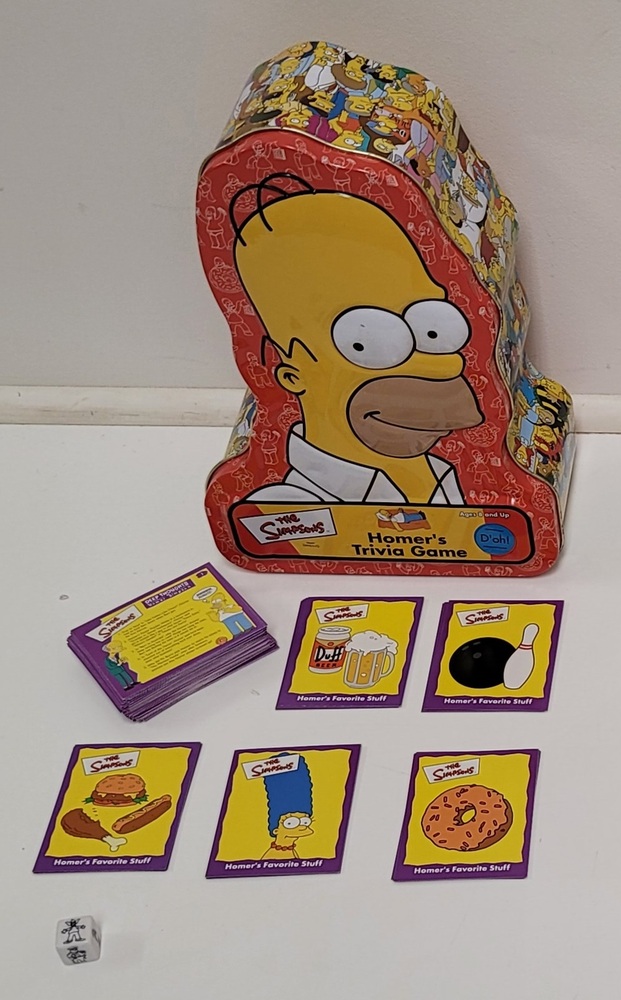 The Simpsons HOMER's and BART's Trivia Games | Avenue Shop Swap & Sell