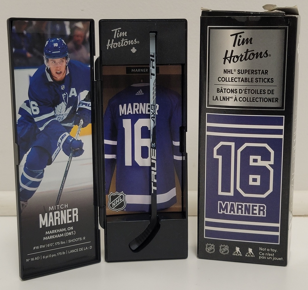 Frameworth TIM HORTONS NHL Superstar Collectable Stick #16 MARNER ...