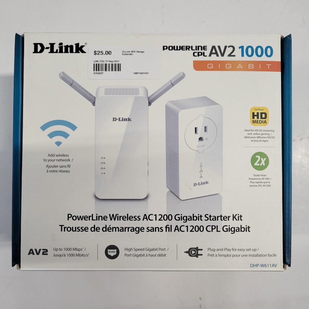 PowerLine AV2 1000 Wi-Fi AC1200 Adapter | Avenue Shop Swap & Sell