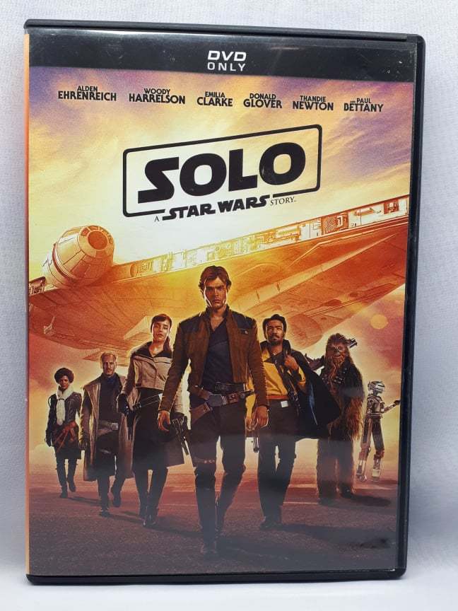 SOLO A STAR WARS STORY - DVD - ALDEN EHRENREICH/WOODY HARRELSON/EMILIA ...