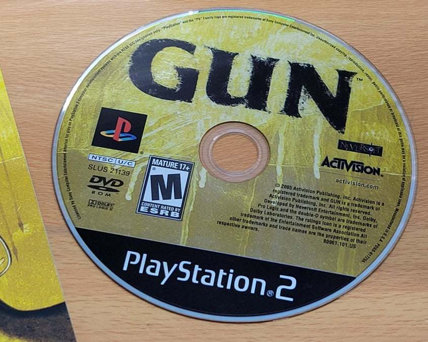 PLAYSTATION 2 GAME - GUN - ACTIVISION **COMPLETE** | Avenue Shop Swap ...