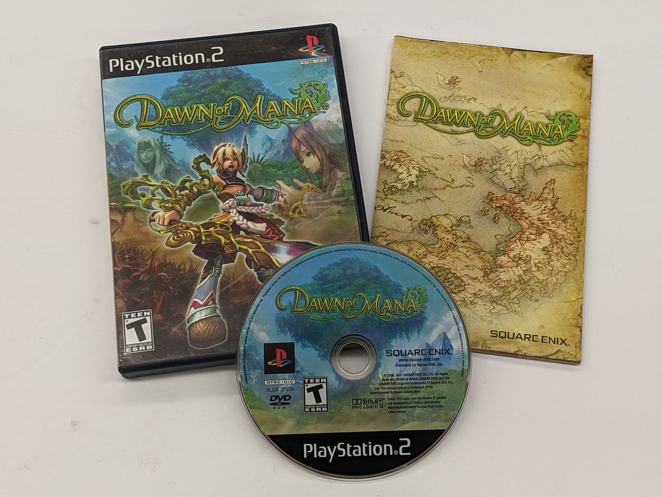 Dawn Of Mana (Sony Playstation 2 ps2) Complete CIB MANUAL | Avenue Shop ...