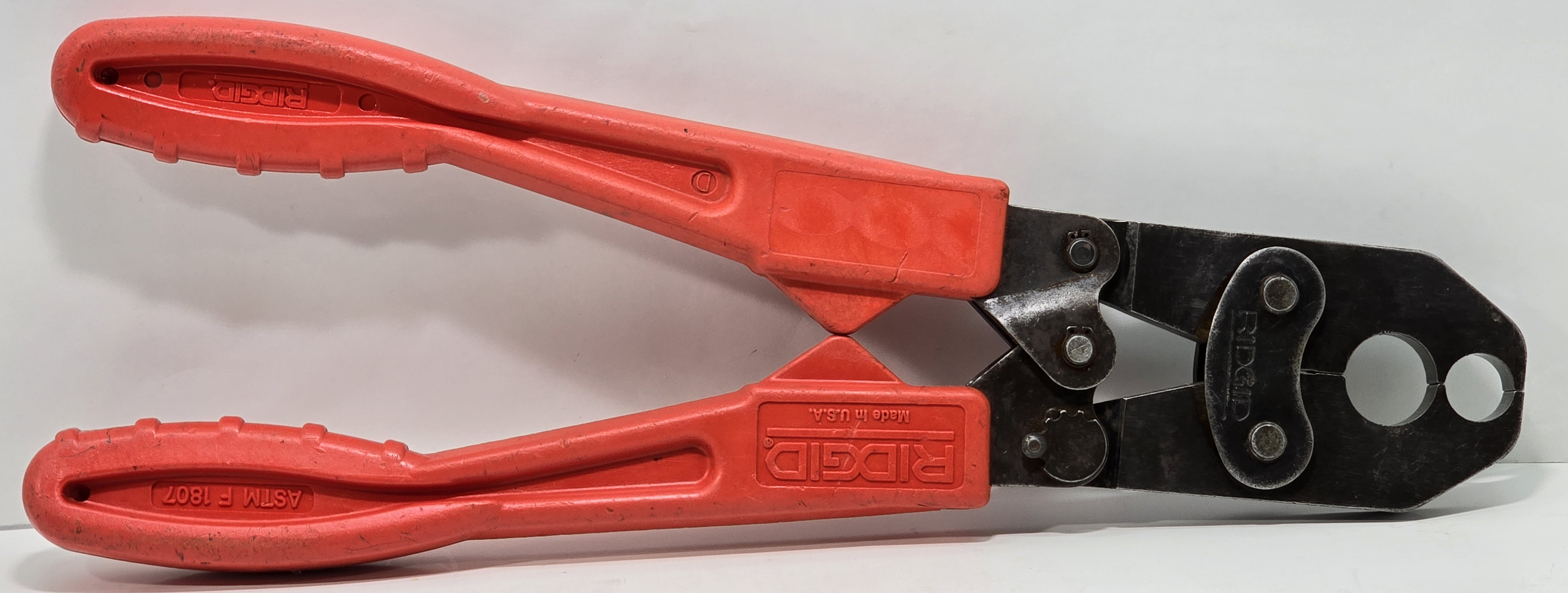 RIDGID Pex Combo Crimp Tool 1/2-Inch And 3/4-Inch 23468 ASTM F 1807 ...