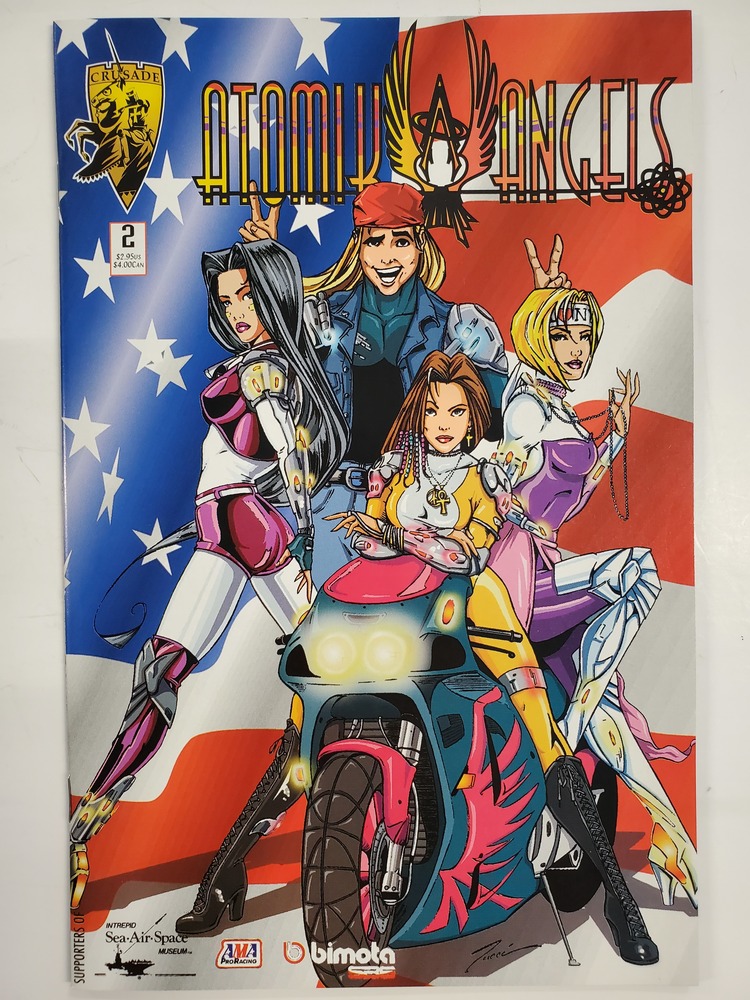Crusade Comics Atomik Angels Issues #1 and #2 | Avenue Shop Swap & Sell
