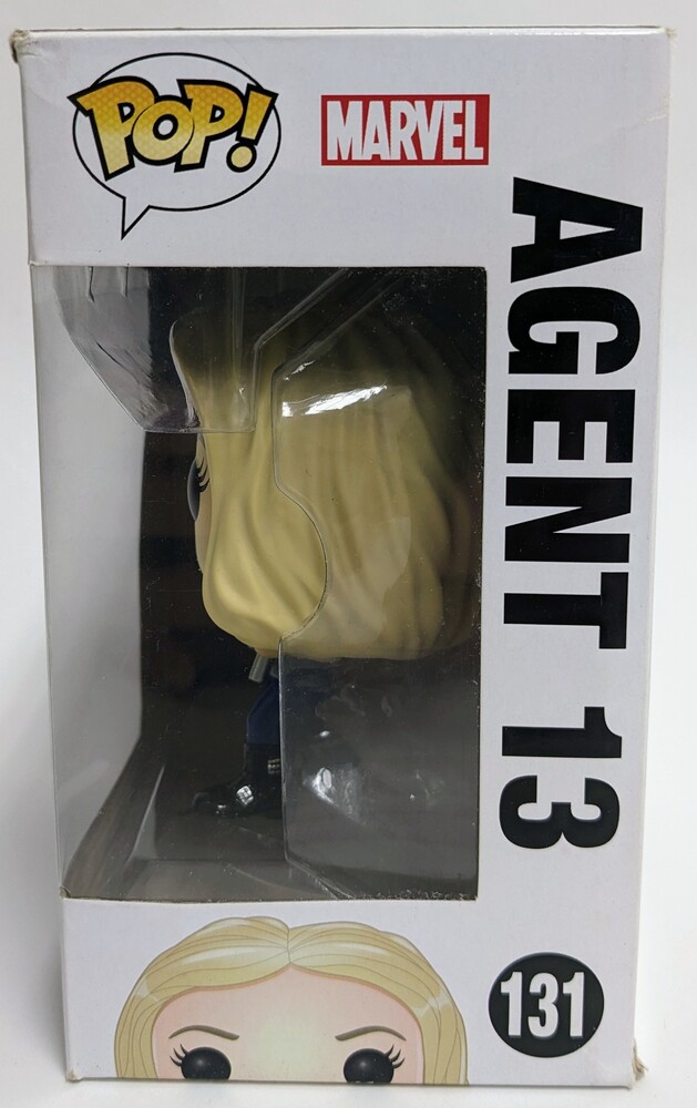 Funko POP! Marvel Captain America Civil War AGENT 13 #131 | Avenue Shop ...