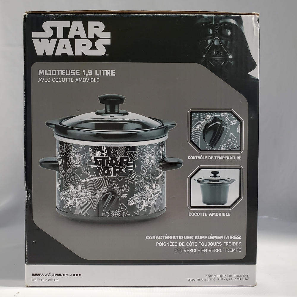 Disney Star Wars Two Quart Slow Cooker with Removable Stoneware ...