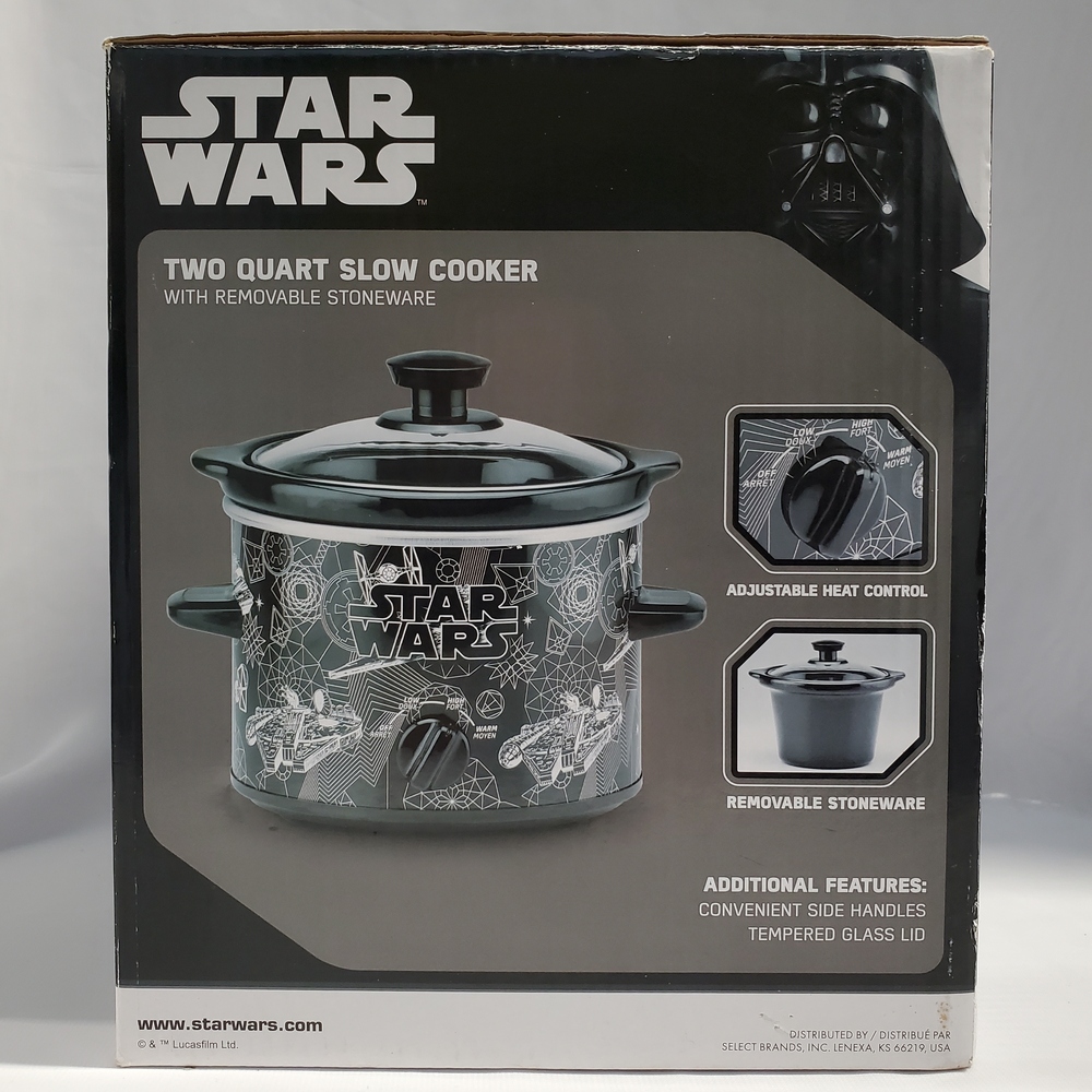 Disney Star Wars Two Quart Slow Cooker with Removable Stoneware ...