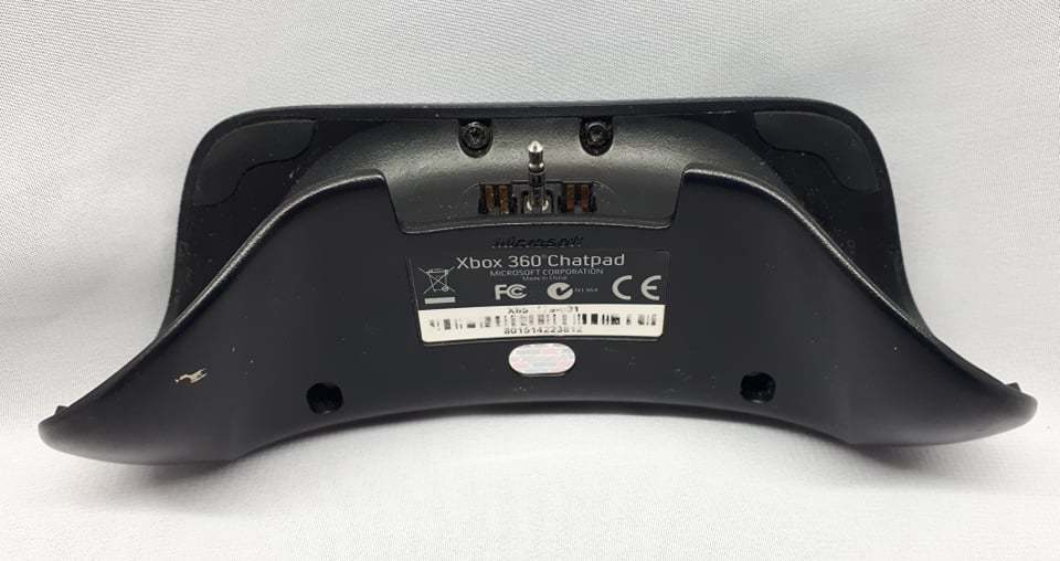 MICROSOFT XBOX 360 CHATPAD CONTROLLER GAMING KEYPAD - BLACK | Avenue ...