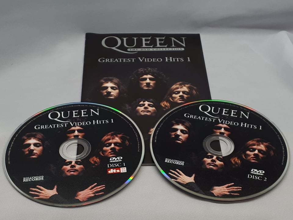 QUEEN THE DVD COLLECTION GREATEST VIDEO HITS 1 &2 REMASTERED AND ...