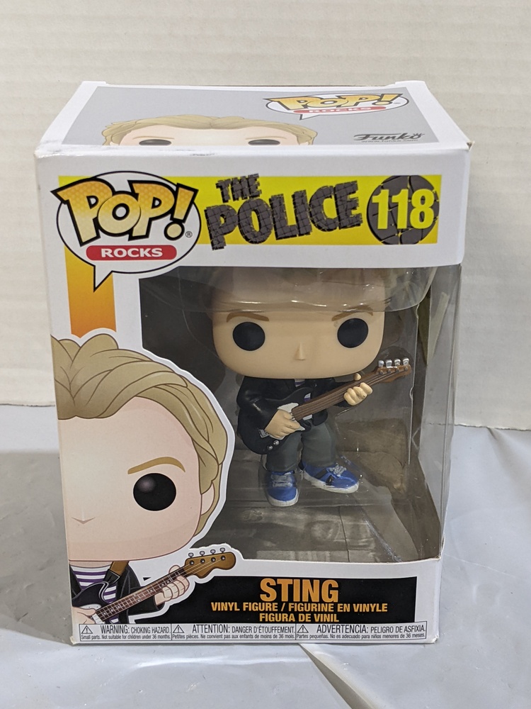 Funko POP! Rocks The POLICE STING #118 | Avenue Shop Swap & Sell