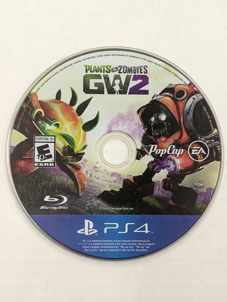 PS4 Playstation 4 . Plants vs Zombies Garden Warfare 2 (disc only ...