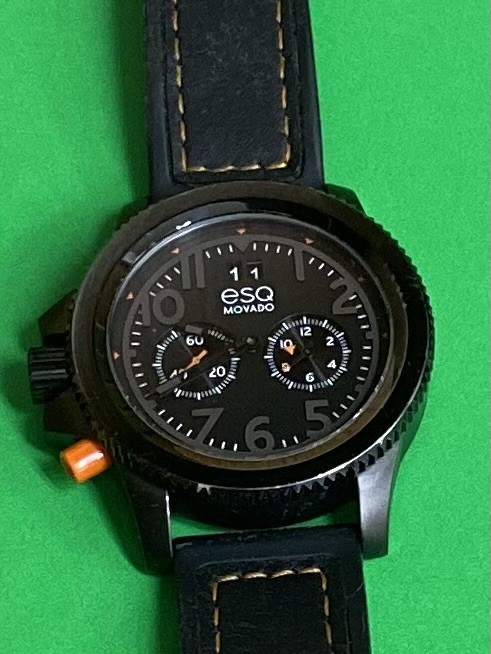 Esq Movado Fusion Chronograph Watch Lefty | Avenue Shop Swap & Sell