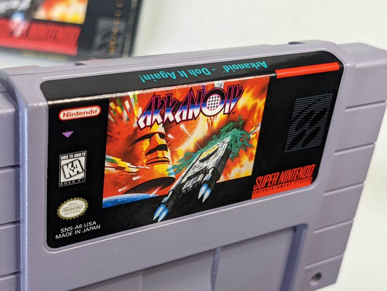 Arkanoid: Doh It Again (SNES, 1997) Complete in Box _ CIB | Avenue Shop ...