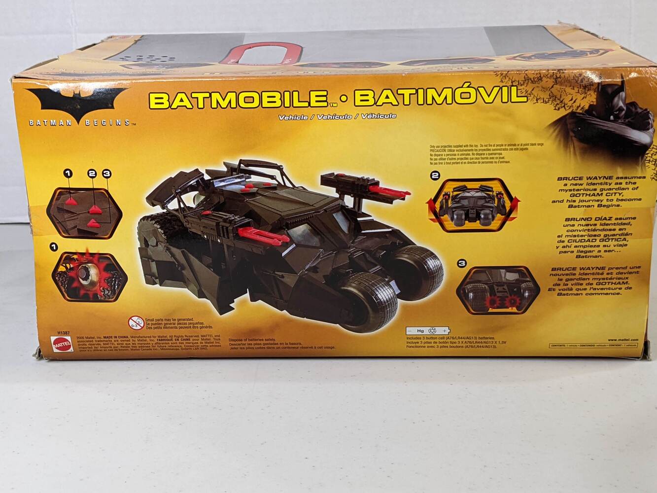 Batman Begins Batmobile Toys