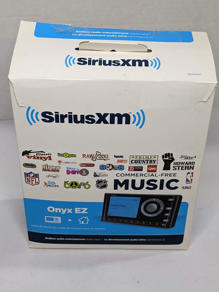 Sirius XM XEZ1H1KC Onyx EZ Satellite Radio With Home Kit Works on XM ...