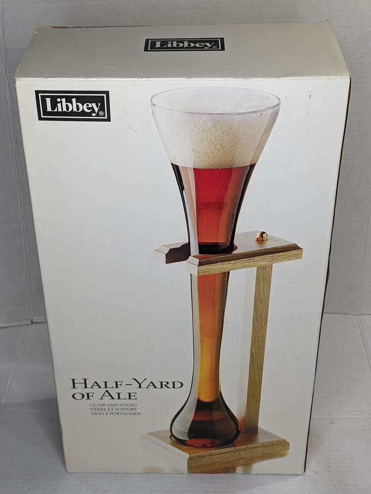 House Wares Libbey Half Yard Ale cup and stand in the box | Avenue Shop ...