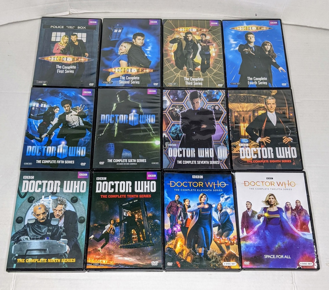 Doctor Who: Complete Series Season 1-12 DVD SET 61 Disc Collection ...