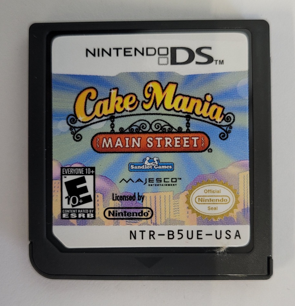 Nintendo DS Cake Mania Main Street | Avenue Shop Swap & Sell