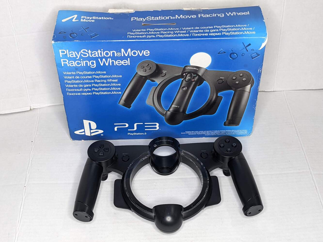 Lot of 2 Official Sony PS3 Move Racing Wheel Motion CECHYA-ZWA1 ...
