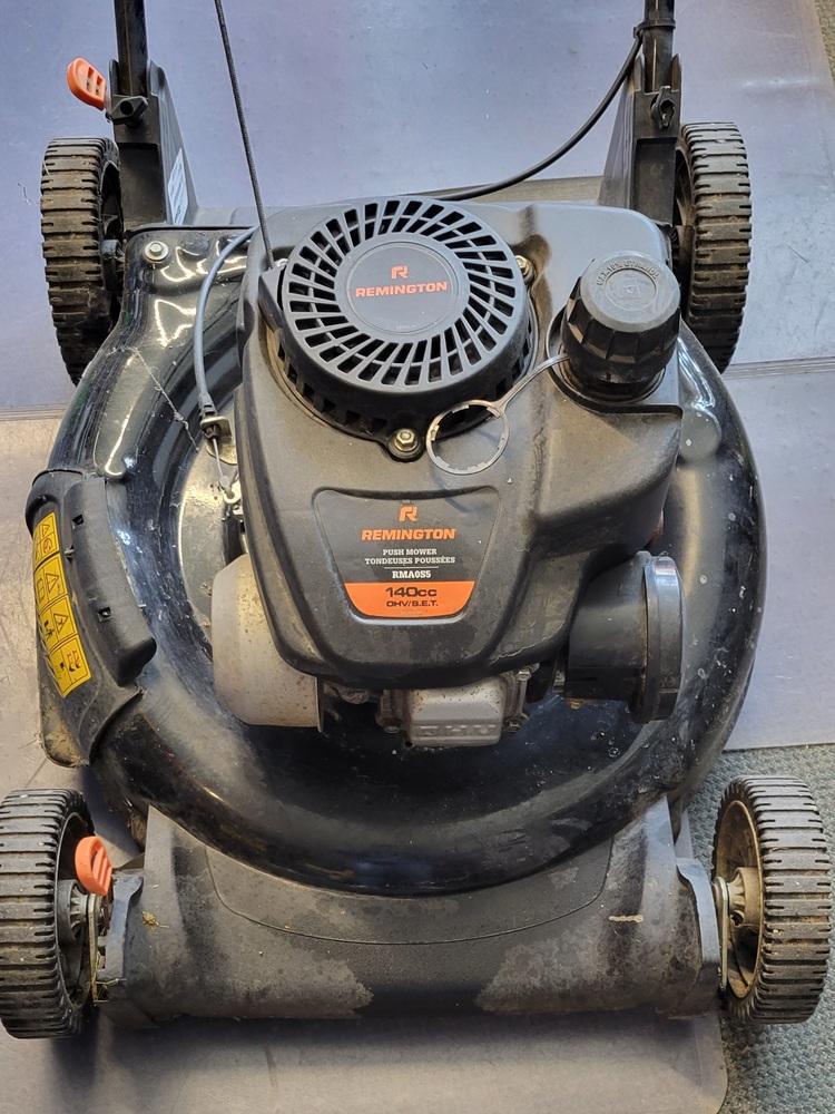 Remington 140cc Push Mower Gas Powered Lawn Mower | Avenue Shop Swap & Sell