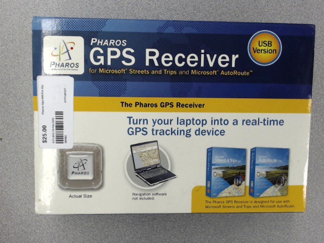 Microsoft Pharos GPS Receiver iGPS-500 Complete in box | Avenue Shop ...