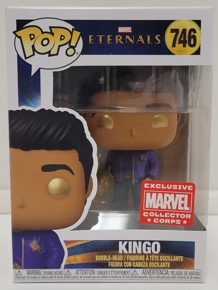 Funko POP! Marvel Eternals KINGO #746 Exclusive Marvel Collectors Corps ...